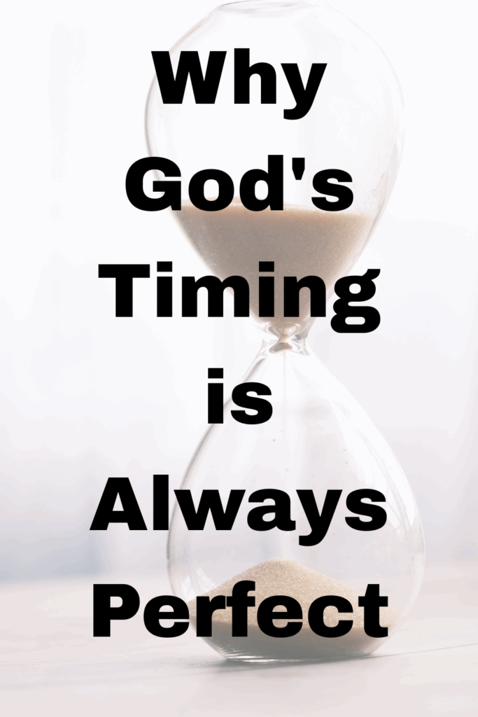 Why God’s Timing is Always Perfect - The Shepherd's Sheep
